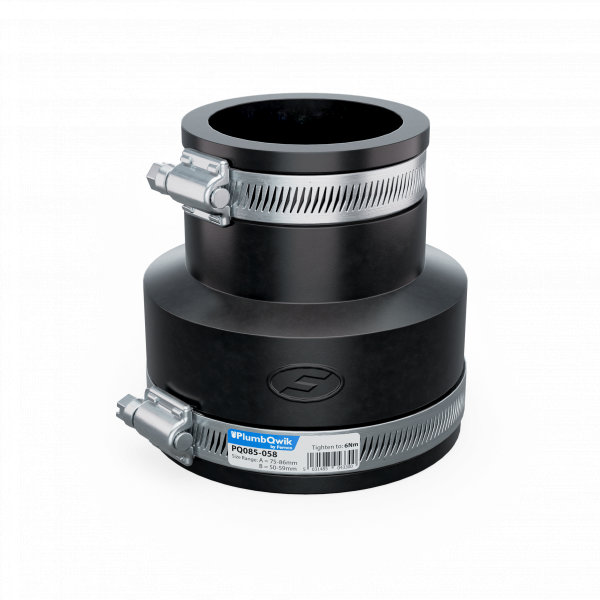 FERNCO PVC FLEXIBILE ADAPTOR 75-86 / 50-59 (2" - 3")