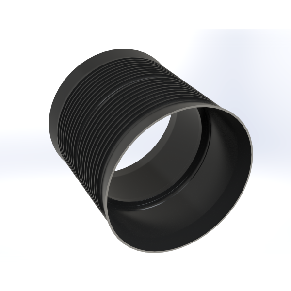 4" (114MM) GENERAL PURPOSE DUCTING STRAIGHT CONNECTOR