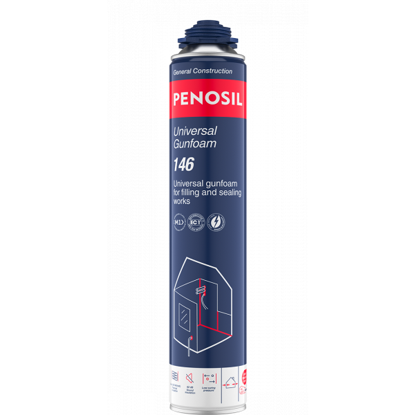 PENOSIL UNIVERSAL GUNFOAM 146 - LIGHT YELLOW (BOX: 12)